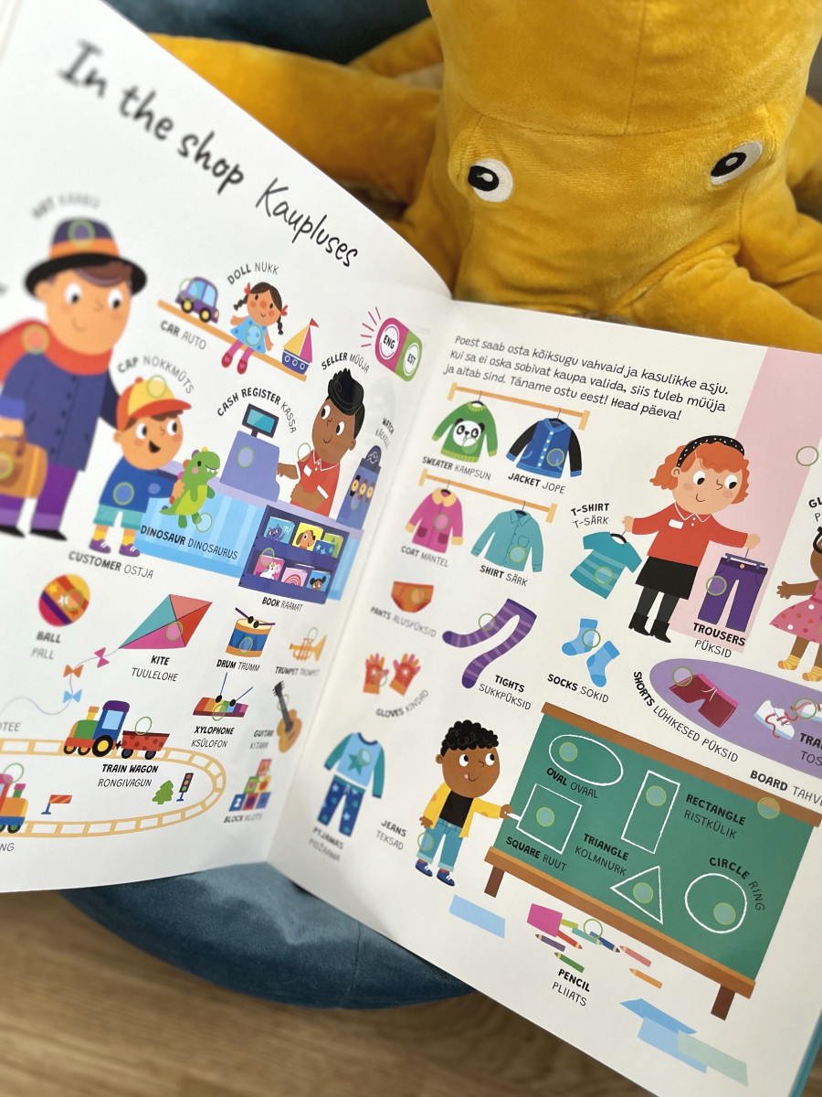 350 inglise ja eesti sõna | Raamatud | Kirjastus Koolibri